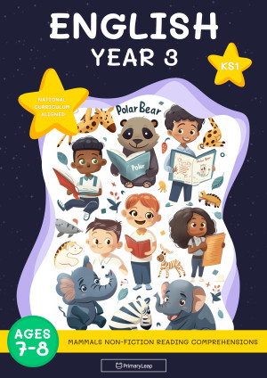 English Workbook: Mammals Non-fiction Reading Comprehensions ...