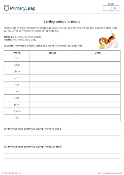 Worksheet Homepage - Primary Leap educational resources | primaryleap.co.uk