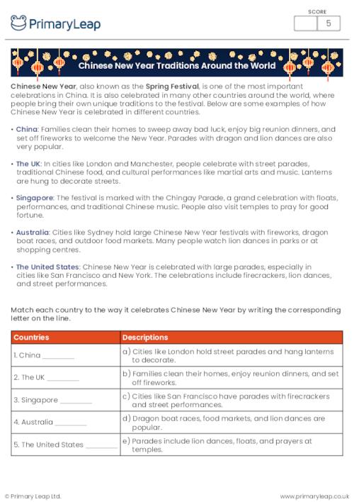 Festivals-and-holidays: Chinese New Year Traditions Around the World