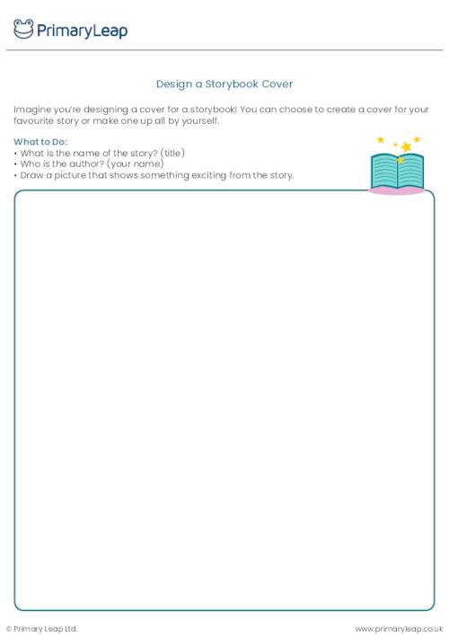 KS1 - Events: Design a Storybook Cover – Creative Drawing Activity