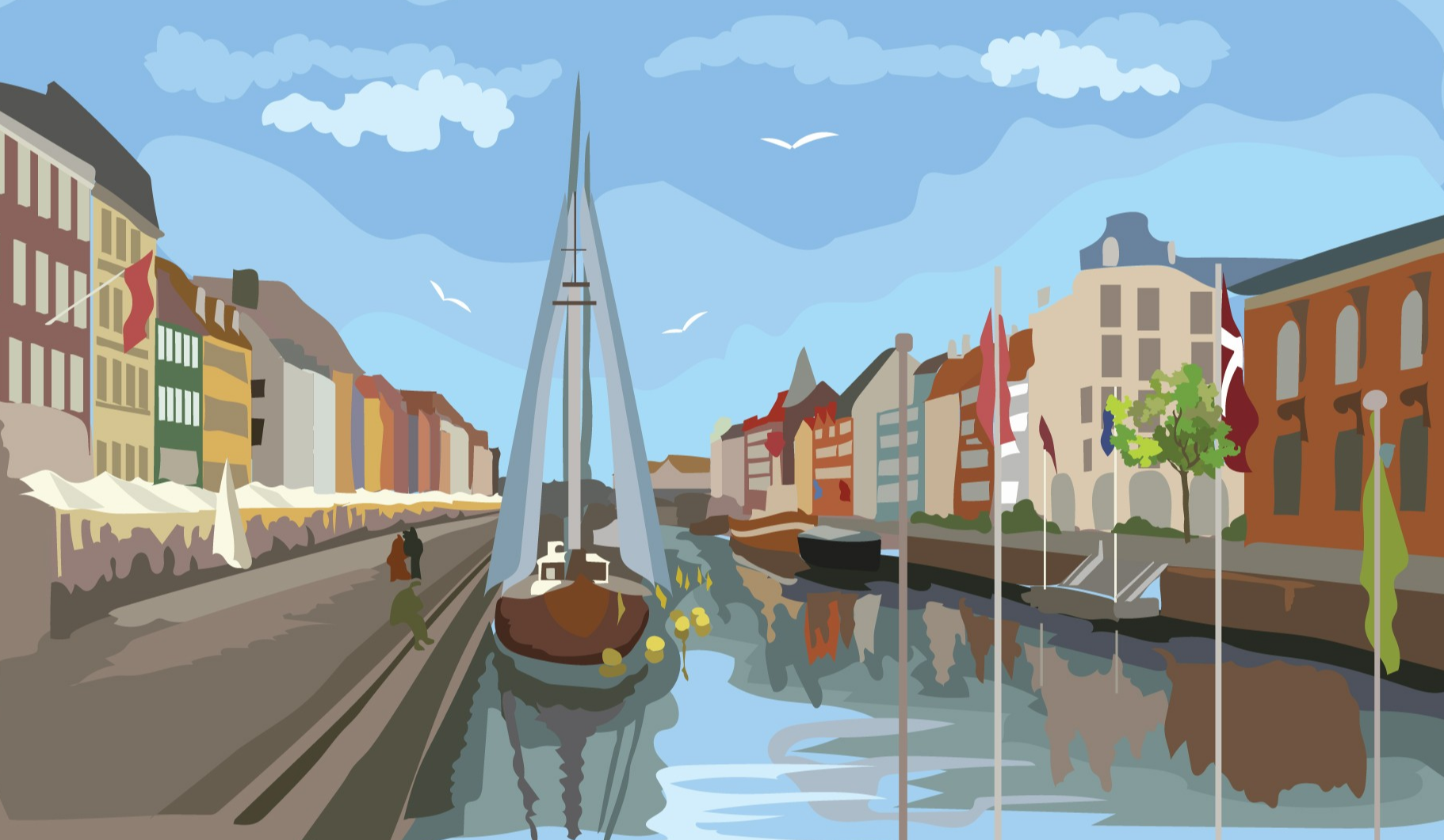 Geography: Denmark: Level 1 activity for kids | PrimaryLeap.co.uk