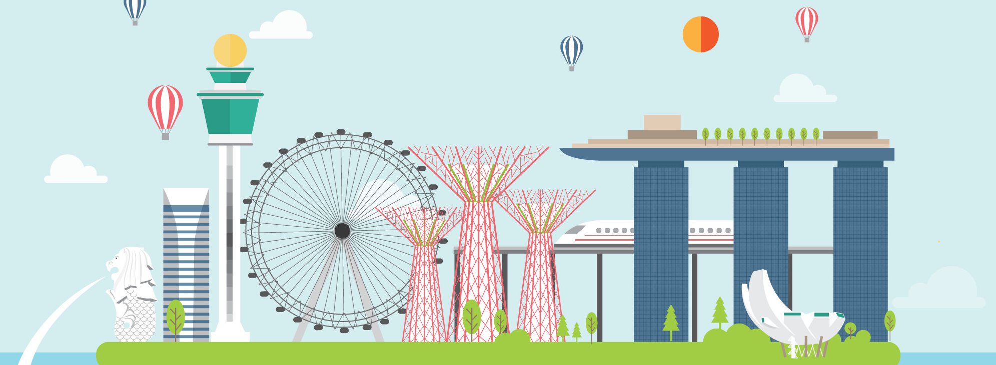 Geography: Singapore: Level 1 activity for kids | PrimaryLeap.co.uk