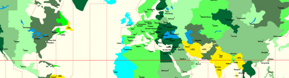 Geography: Time Zones: Level 1 activity for kids | PrimaryLeap.co.uk