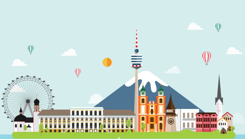 Geography: Austria: Level 1 activity for kids | PrimaryLeap.co.uk