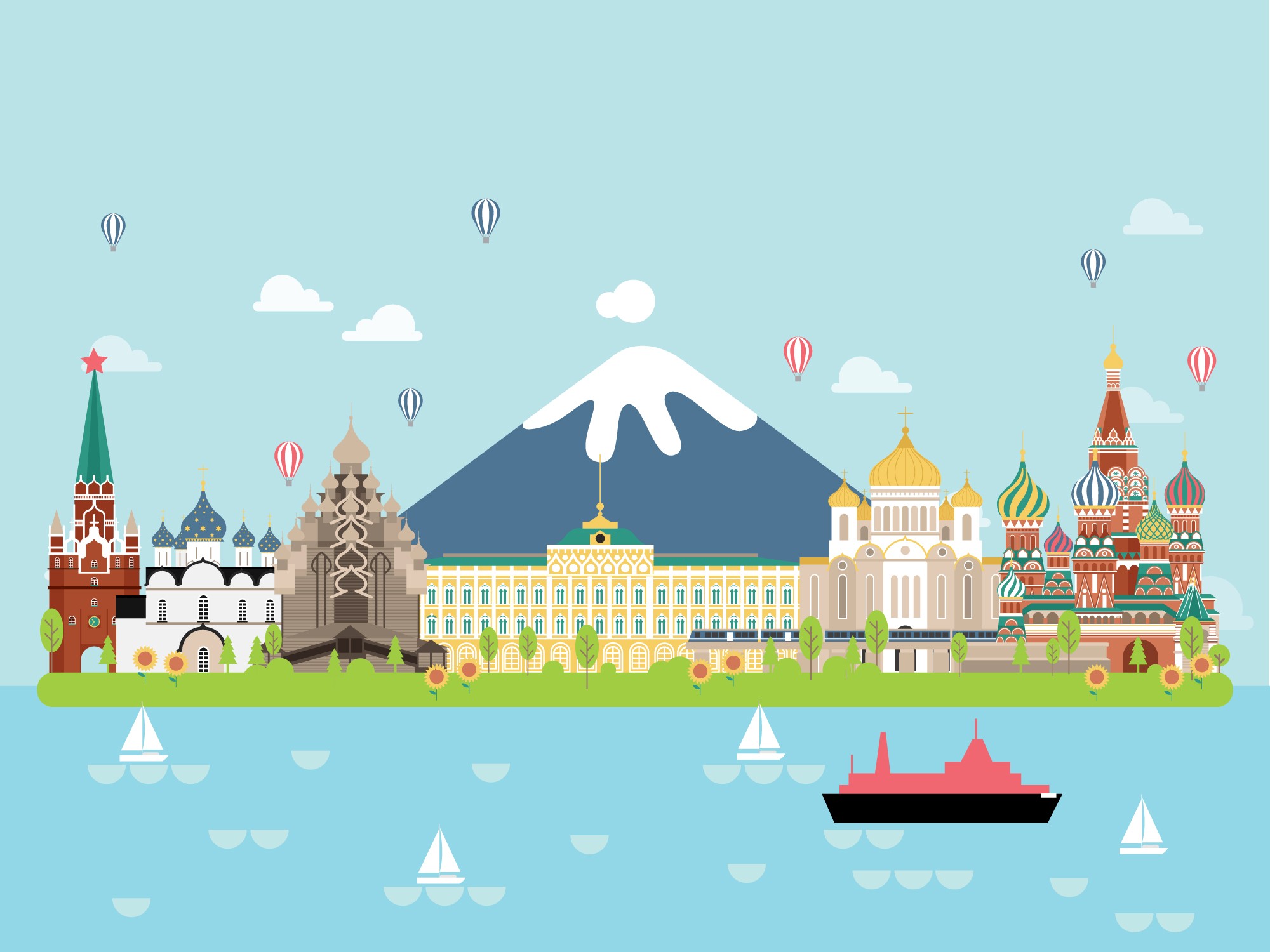 Geography: Russia: Level 3 activity for kids | PrimaryLeap.co.uk