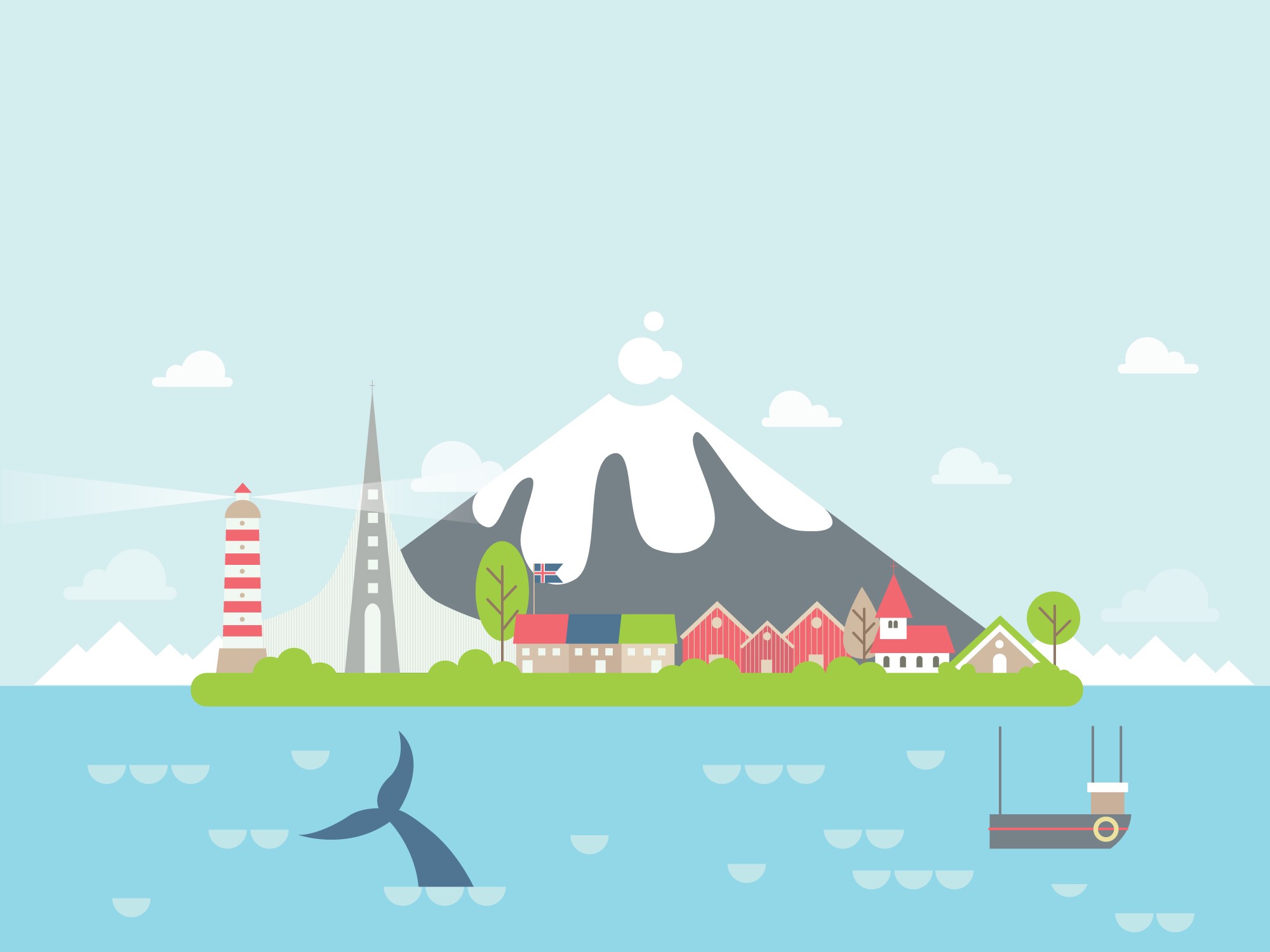 Geography: Iceland: Level 1 activity for kids | PrimaryLeap.co.uk