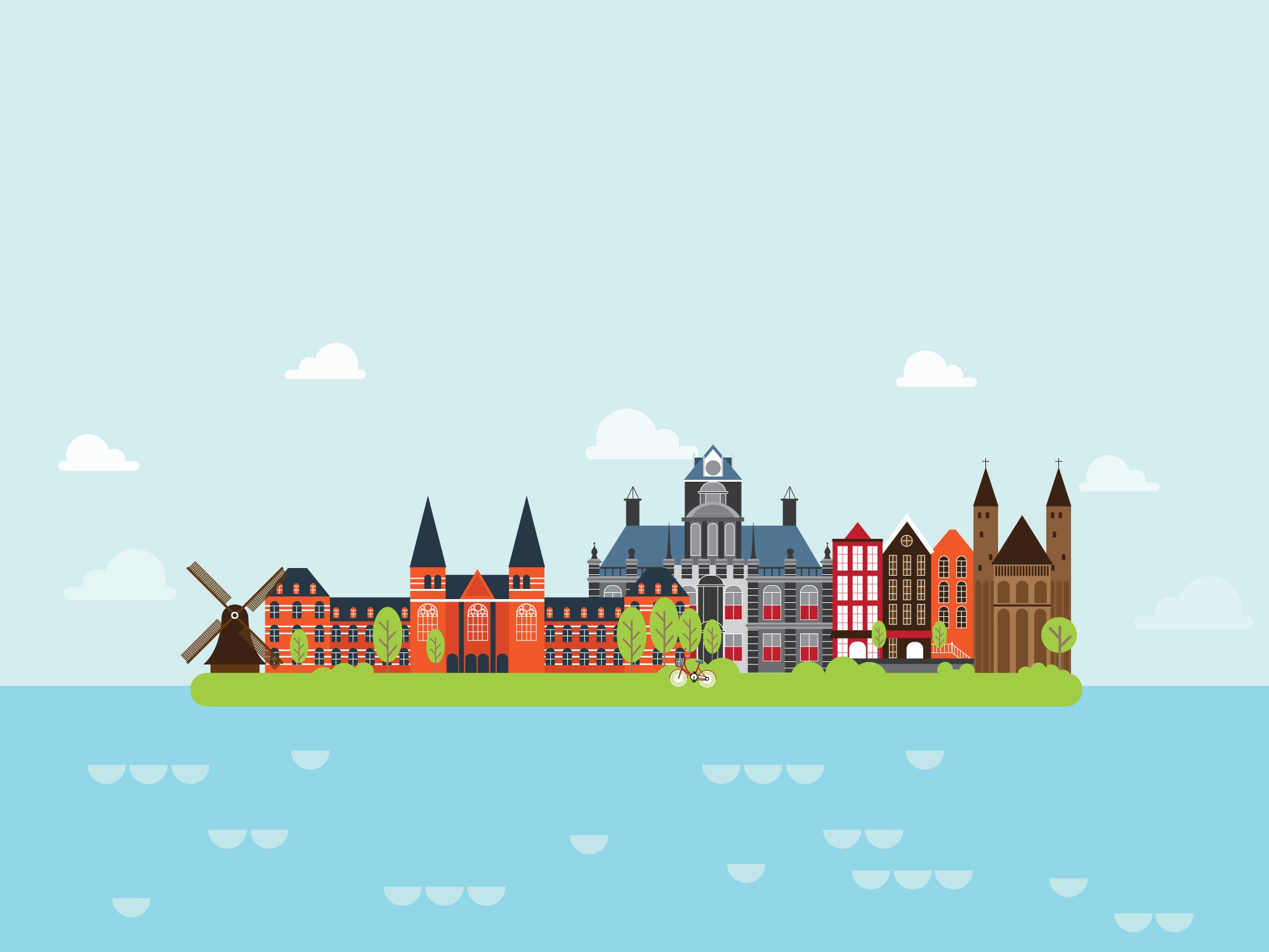 Geography: The Netherlands: Level 1 activity for kids | PrimaryLeap.co.uk