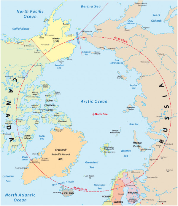 Geography: North Pole: Level 1 activity for kids | PrimaryLeap.co.uk