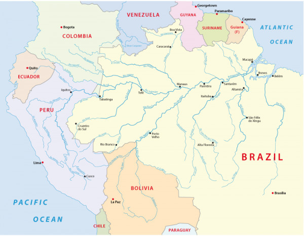 Geography: Amazon River: Level 2 activity for kids | PrimaryLeap.co.uk