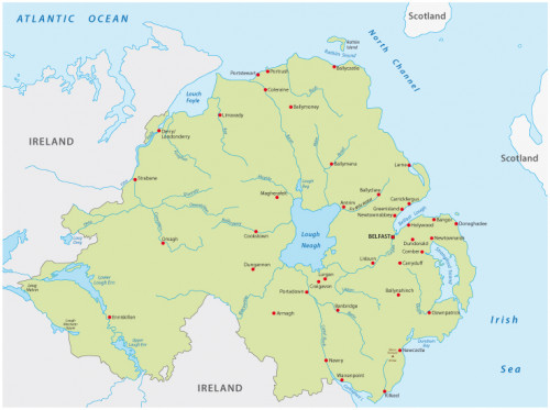 Geography: Northern Ireland: Level 1 activity for kids | PrimaryLeap.co.uk
